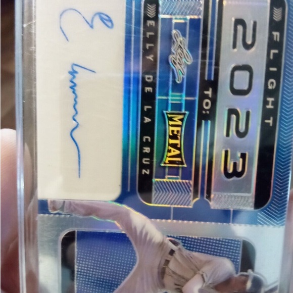 Other | Autograph Elly De La Cruz | Poshmark